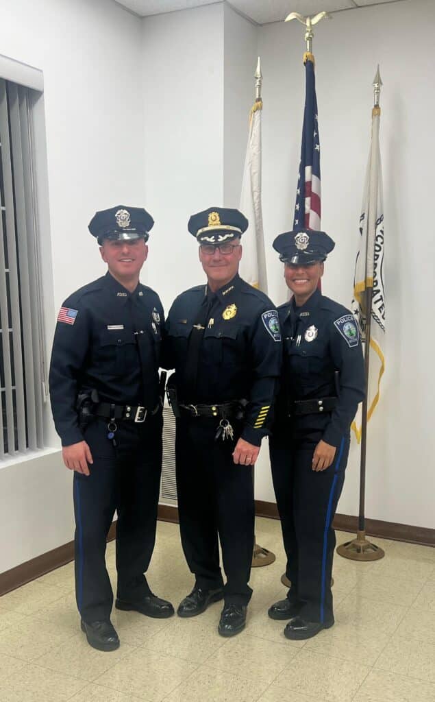 Avon Police Department Swears in Two New Officers | John Guilfoil ...