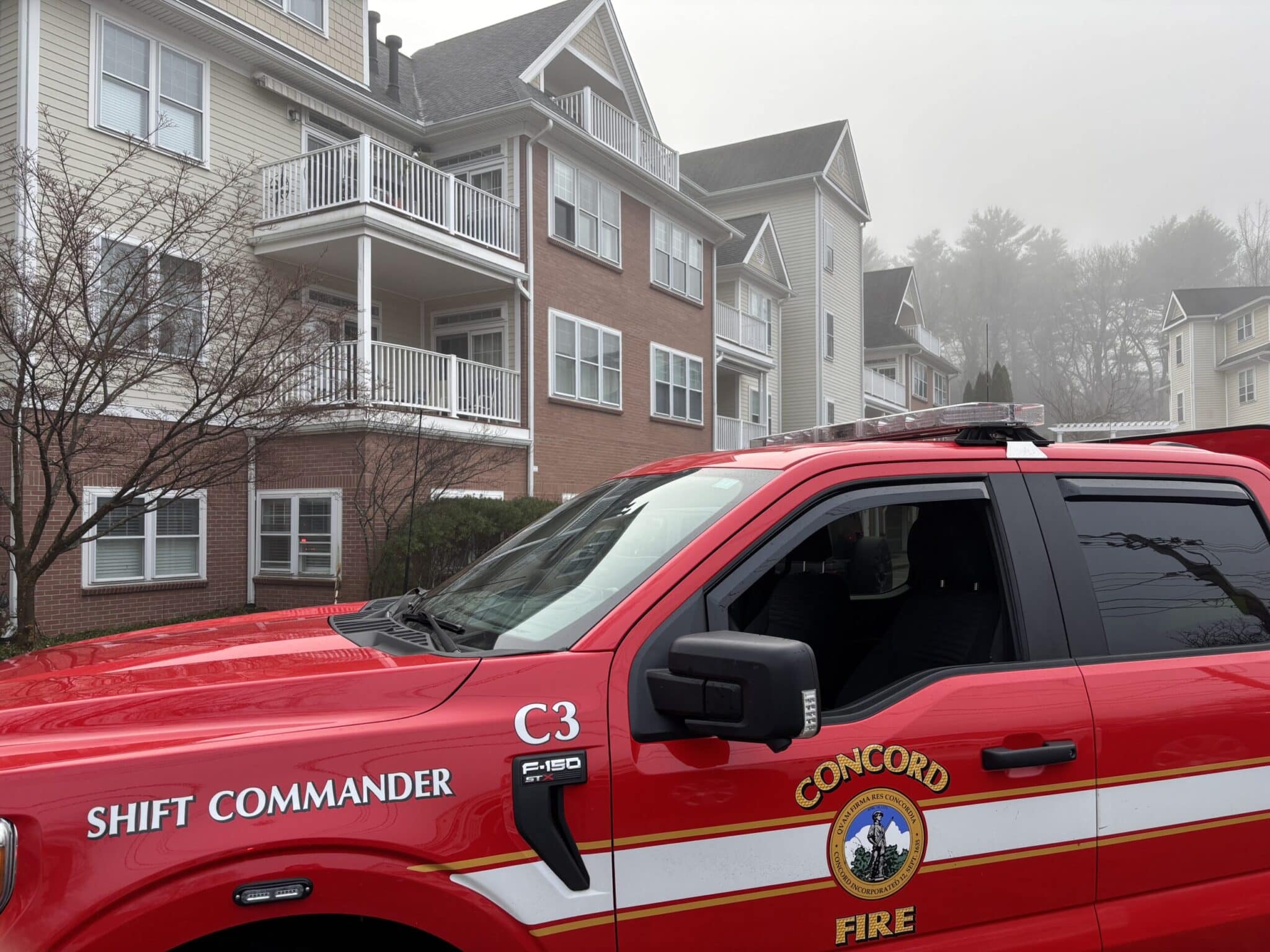 Concord Fire Department Responds to Two-Alarm Fire at Condominium ...