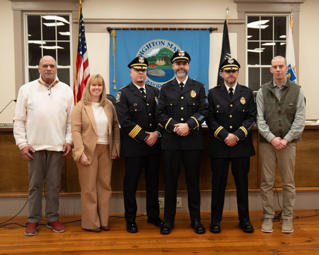 Dighton Police Officer Todd Kuczewski Promoted to Rank of Sergeant ...