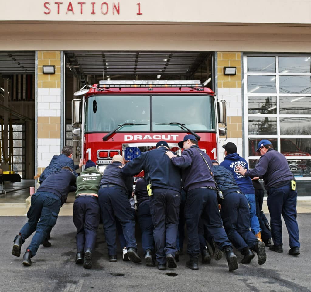 PHOTOS: Dracut Fire Department Holds Pushing In Ceremony to Christen ...