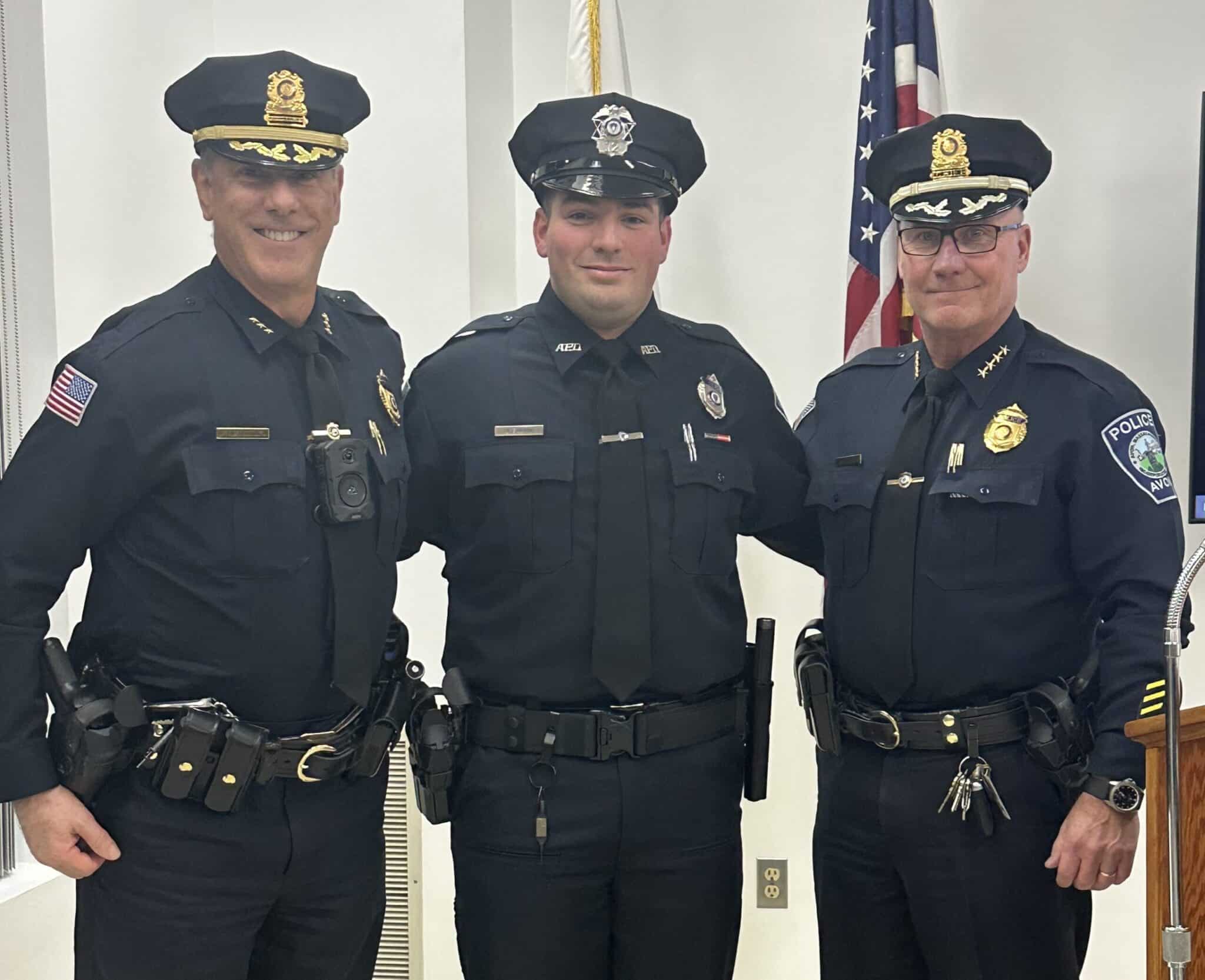 Avon Police Department Swears in New Officer | John Guilfoil Public ...