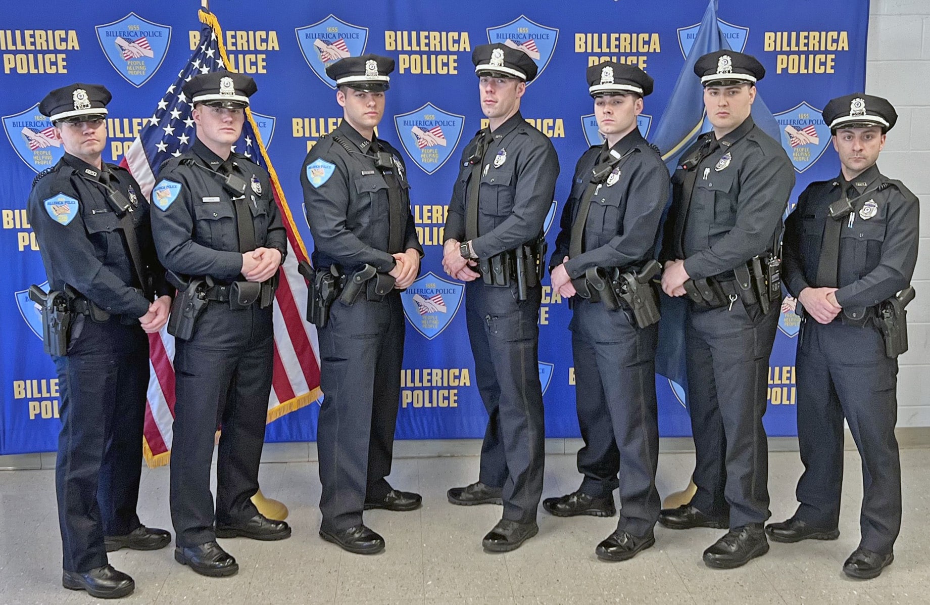 Billerica Police Department Welcomes Seven New Officers from the Police ...