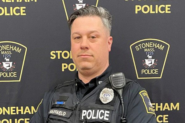 Stoneham Police Department Recognizes Officer Brian Raffaelo as Officer ...