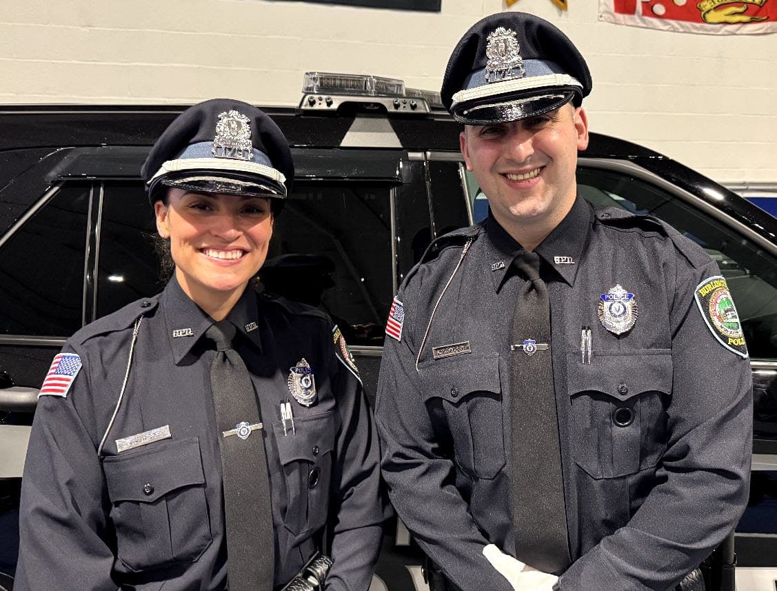 Burlington Police Department Welcomes Two New Officers | John Guilfoil ...