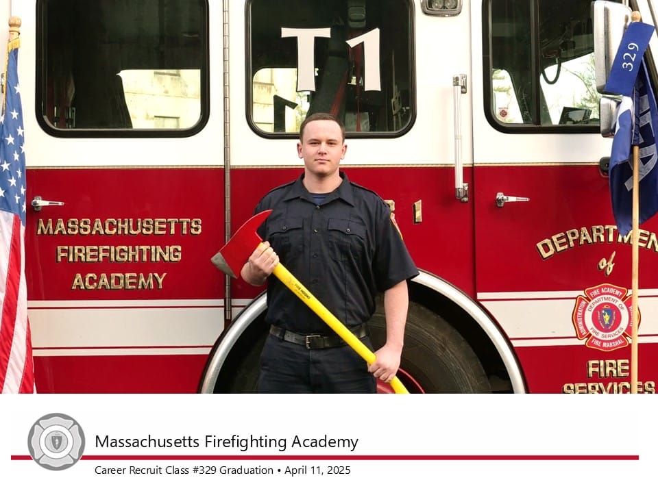 Maynard Firefighter Graduates from Massachusetts Firefighting Academy ...