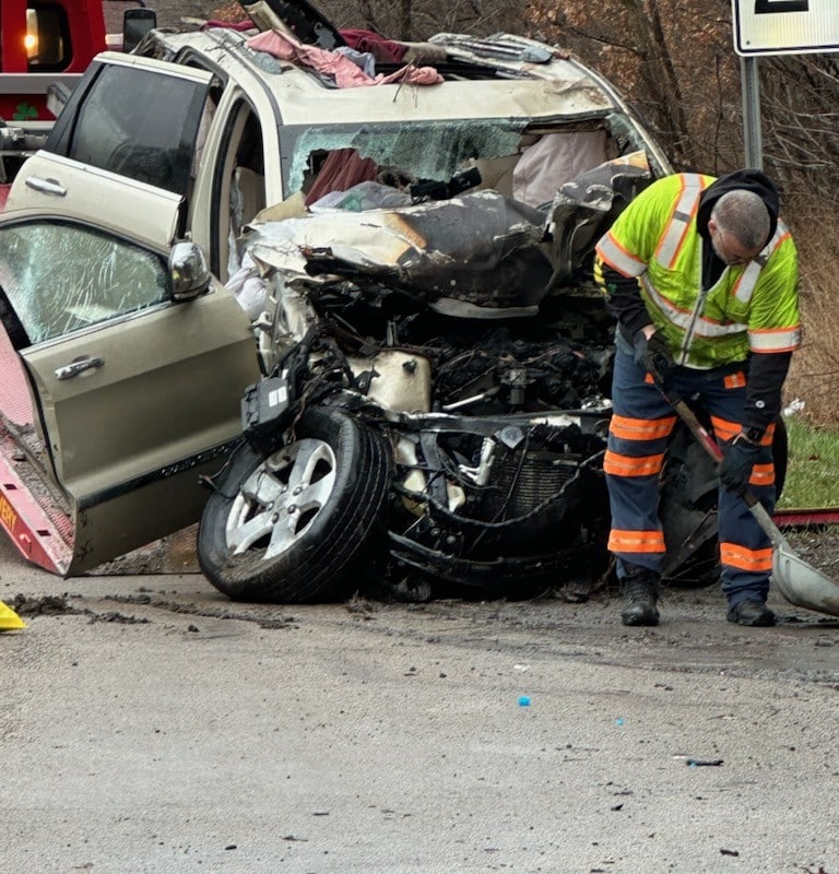 Raynham Fire Department Responds to Rollover Crash, Vehicle Fire on ...