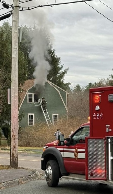 Bridgewater Fire Department Extinguishes House Fire on East Street ...