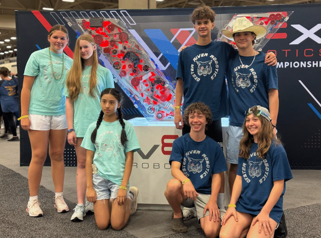 Oyster River Middle School Students Represent Robotics Program at World ...