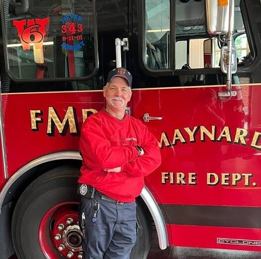 Maynard Fire Congratulates Captain Mark Tomyl on his Retirement ...