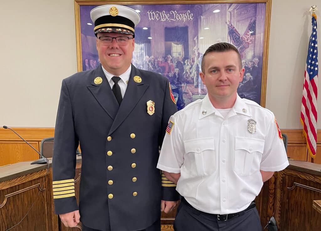 Stoneham Fire Department Promotes Firefighter Thomas DeCroteau to ...