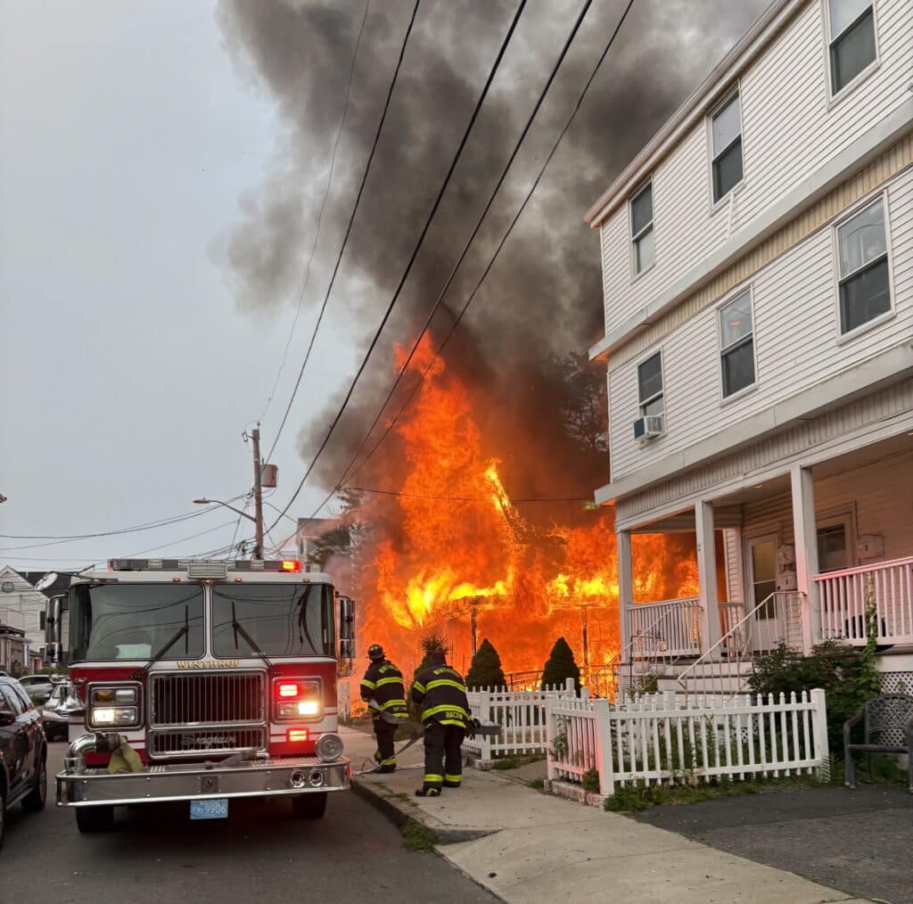 Winthrop Fire Department Responds to 2-Alarm House Fire on Trident ...