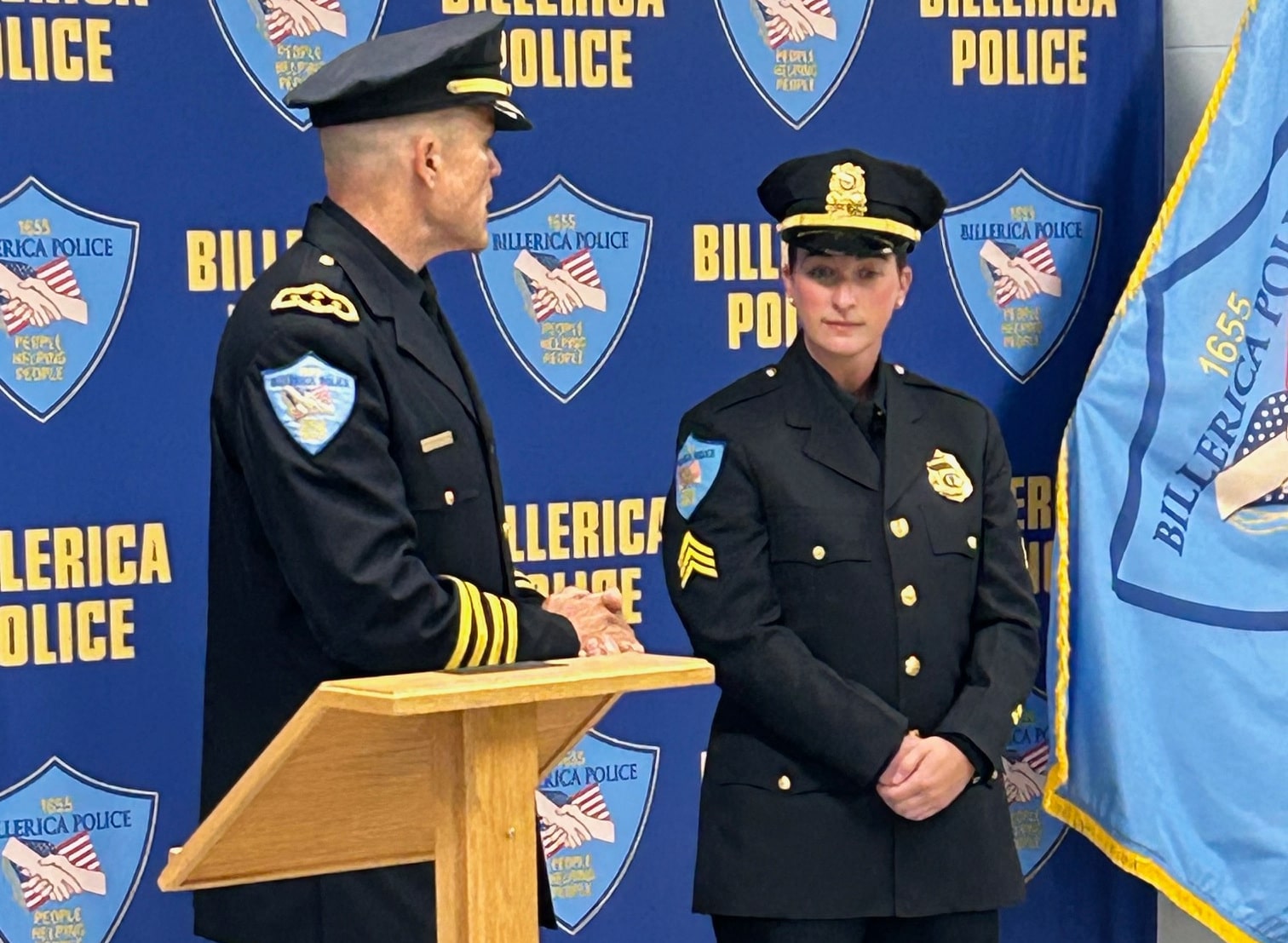 Billerica Police Department Promotes Sarah Heffernan to Sergeant | John ...