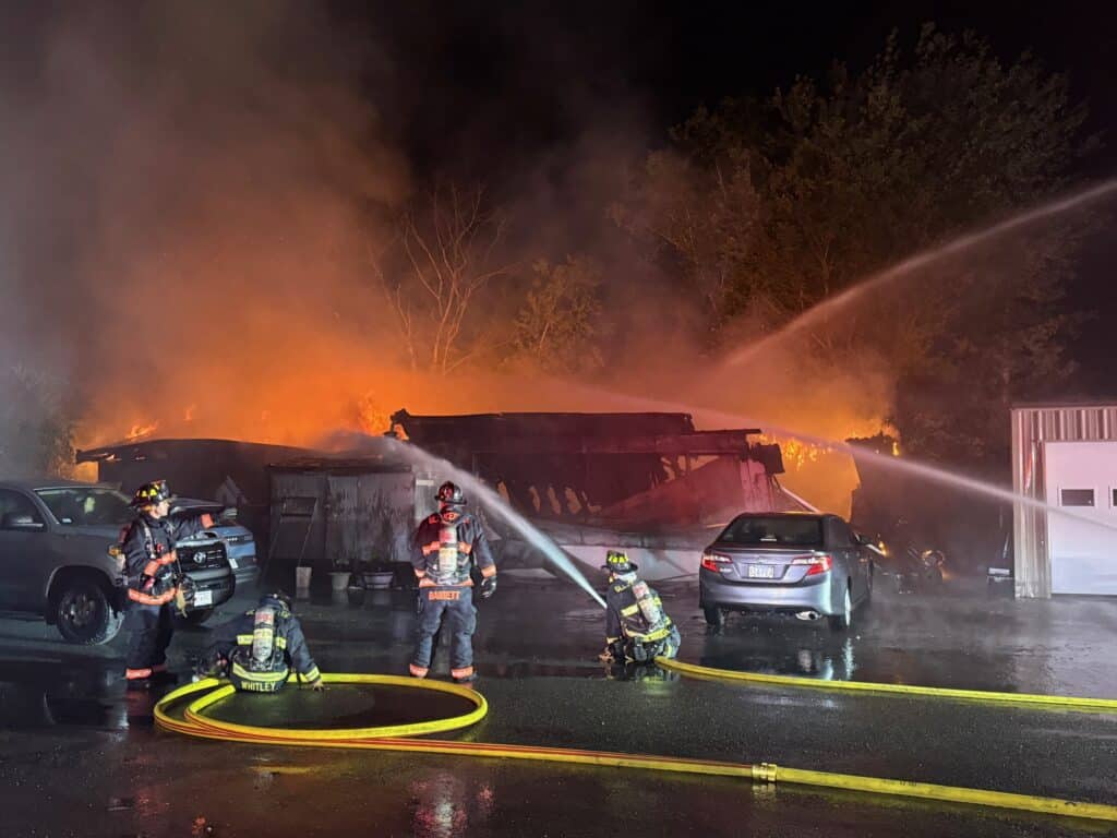 Gloucester Fire Department Battles Fire at Business on Eastern Avenue ...