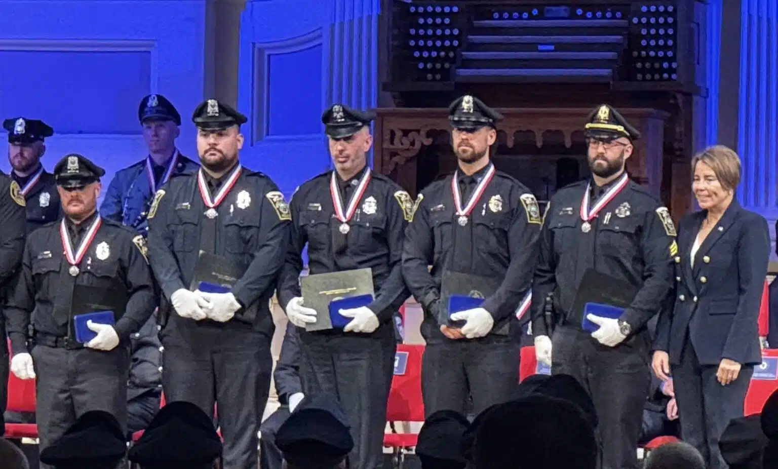 Five North Andover Police Officers Honored with Trooper George L. Hanna ...