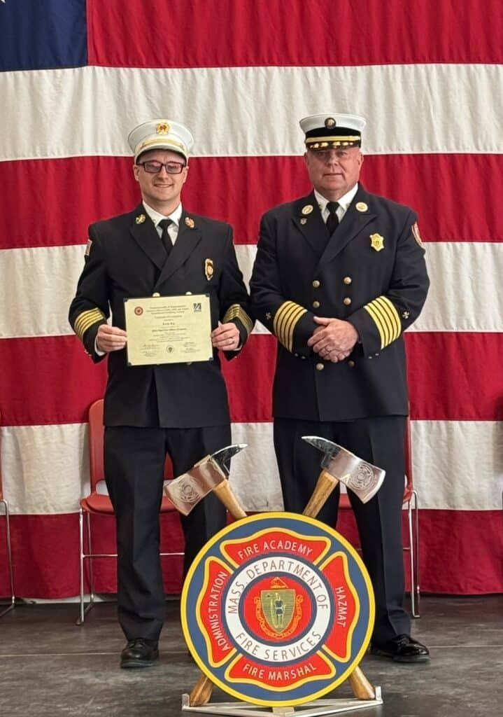 Blackstone Fire Chief Kevin Roy Completes Chief Fire Officer Management ...