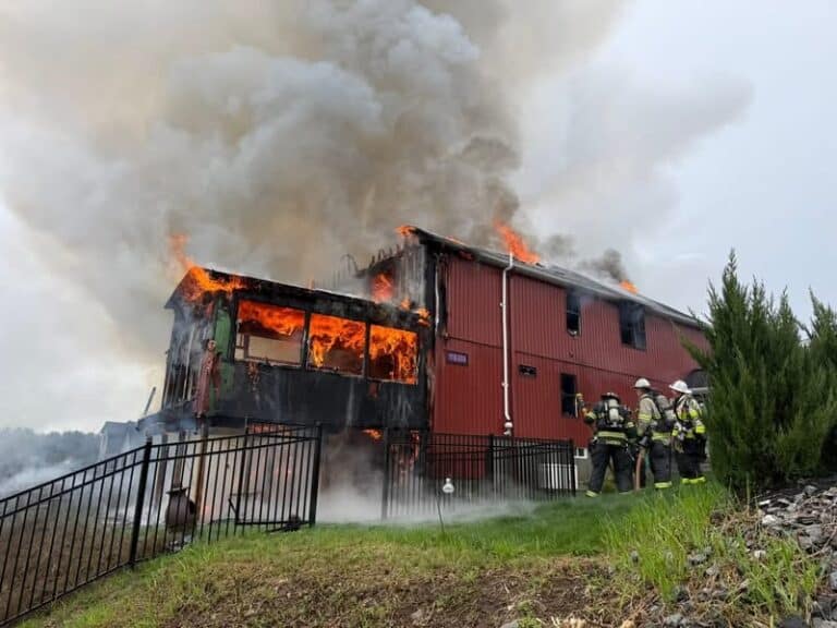 Groton Fire Department Extinguishes 2-Alarm Blaze in Converted Barn ...
